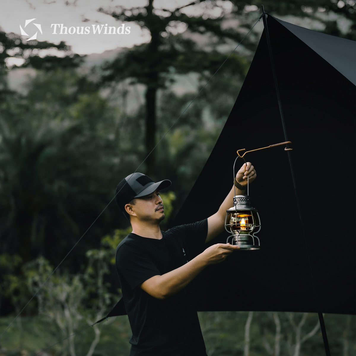 ThousWinds 40D Black Glue Sunscreen Coating Canopy – Thous Winds