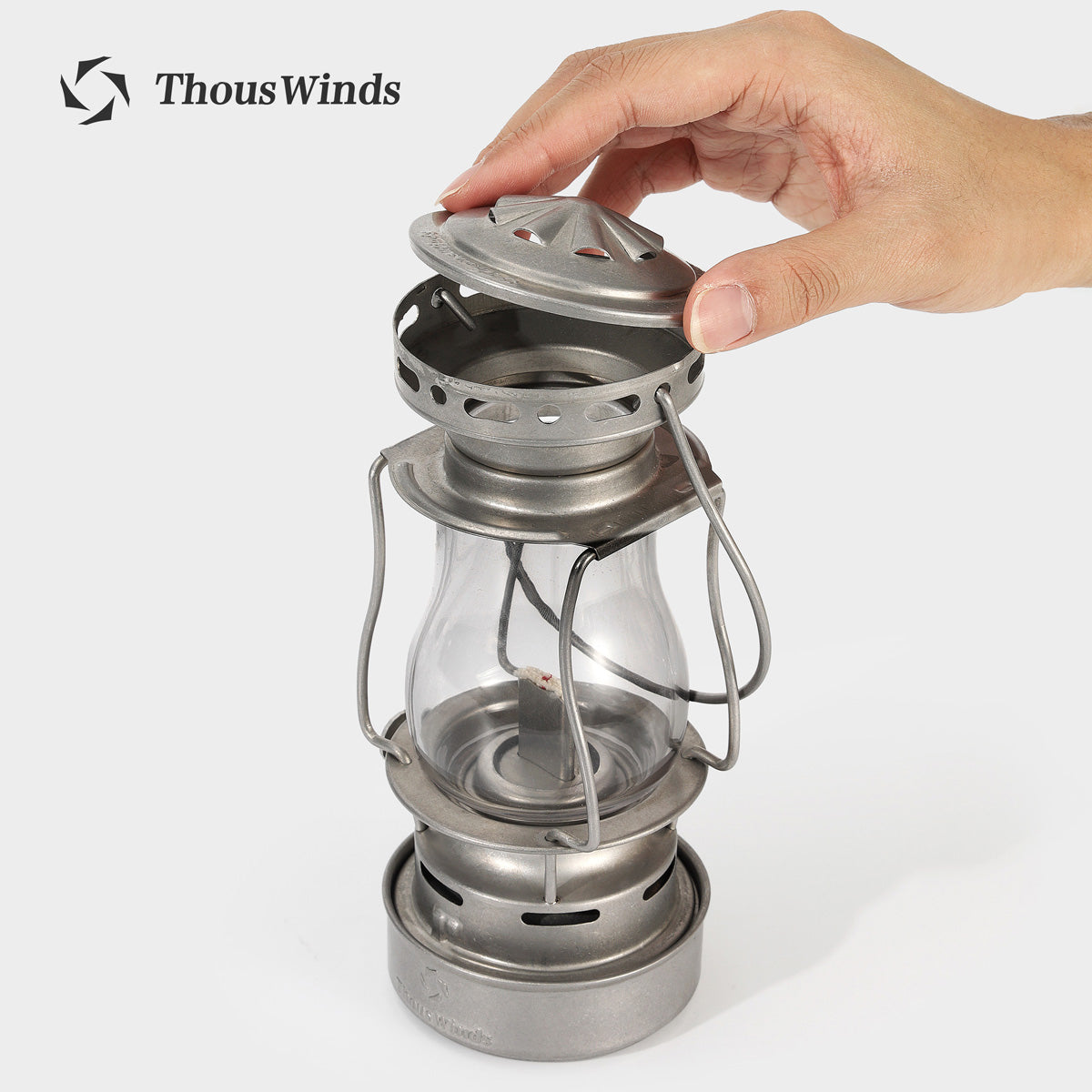 Thous Winds Twilight Kerosene Lamp Vintage Camping Lantern